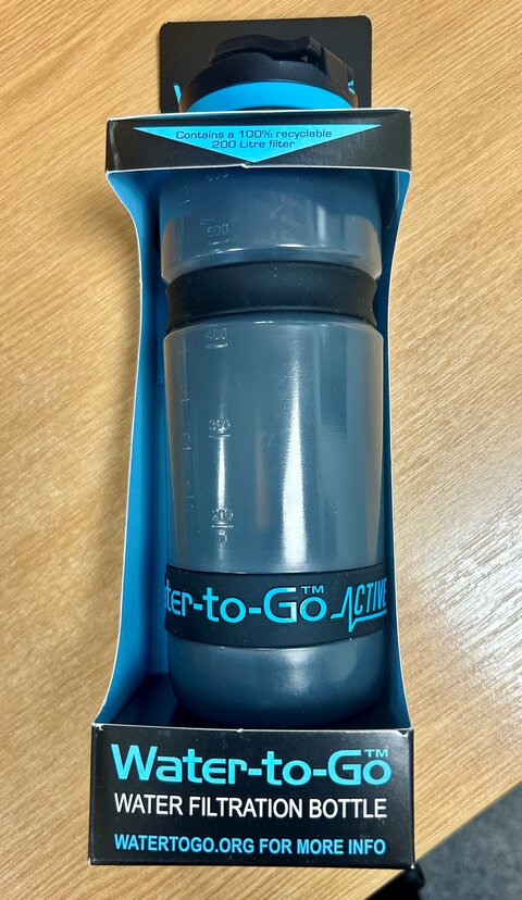 WATER 2 GO FILTRATION BOTTLE | Well Travelled Clinics